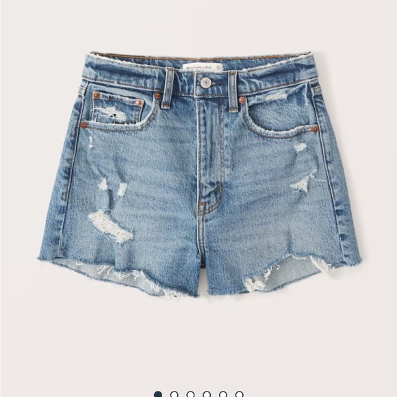 Abercrombie & Fitch | Shorts | Abercrombie High Rise Mom Shorts | Poshmark